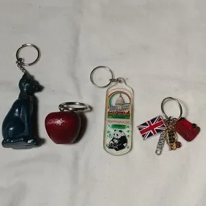 Other | Set Of Four Unique Key Chains | Poshmark